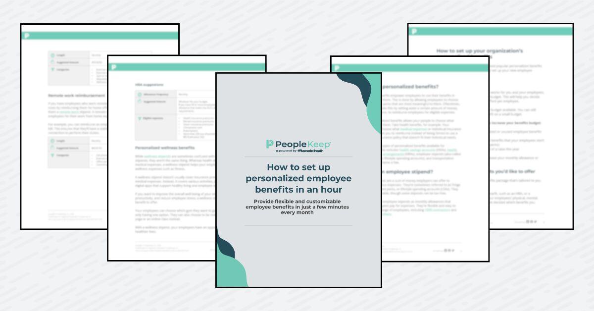 Personalized Benefits Administration Software | PeopleKeep