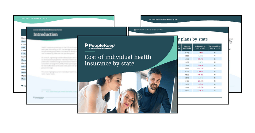Cost of Health Insurance by State | PeopleKeep