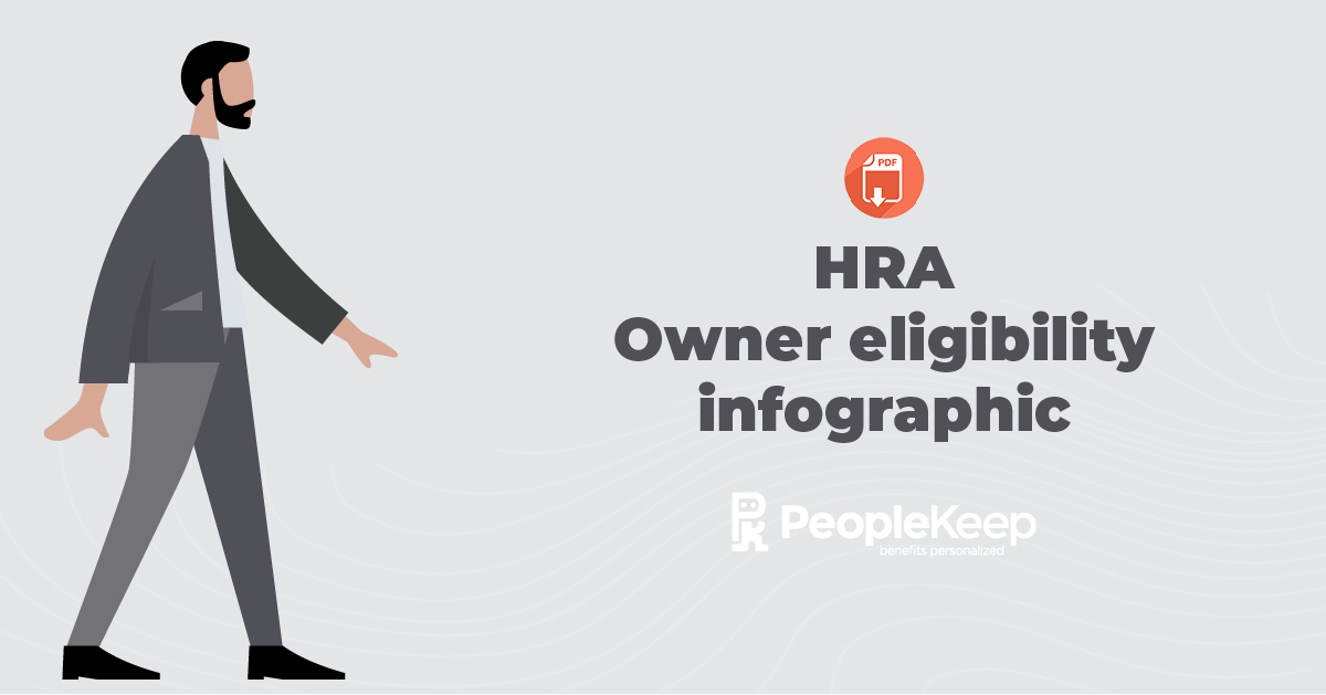 HRA owner eligibility infographic | PeopleKeep